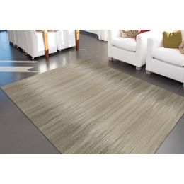 Teppich Arte Espina "Sunset 8070", grau (taupe), B:90cm H:12mm L:160cm, Wolle, Teppiche, Teppich, Handgemachter Wollteppich mit Wohlf&uuml;hlcharakter