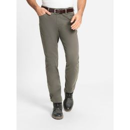 Br&uuml;hl 5-Pocket-Hose BR&Uuml;HL, Herren, Gr. 56, Normalgr&ouml;&szlig;en, gr&uuml;n (khaki), 98% Baumwolle, 2% Elasthan, unifarben, Hosen 5-Pocket-Hose