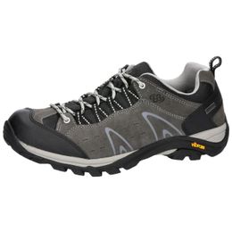 Br&uuml;tting Outdoorschuh BR&Uuml;TTING "Outdoorschuh Mount Bona Low", Herren, Gr. 45, grau, Veloursleder, Schuhe Outdoorschuh