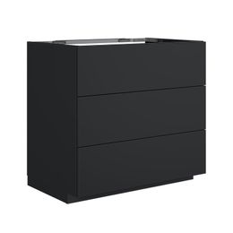 neoro n50 Unterschrank B: 80 cm mit 3 Ausz&uuml;gen, BN0452BM,