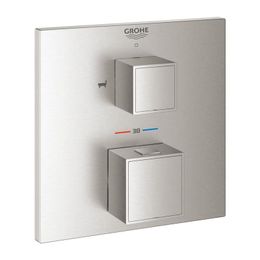 Grohe Grohtherm Cube Unterputz-Wannenarmatur mit Thermostat, 24155DC0,