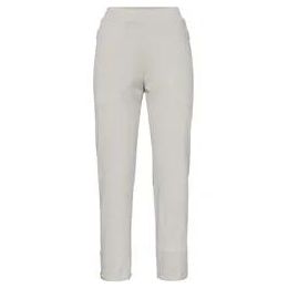 2-in-1-Hose GOLDNER "Jogpant", Damen, Gr. 54, N-Gr, beige (stein), Obermaterial: 91% Polyester PES. 9% Elasthan EL., normal, Hosen, Ohne