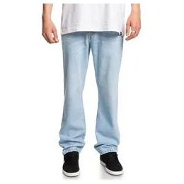 Regular-fit-Jeans DC Shoes "Worker", Herren, Gr. 29(XS/S) / L&auml;nge 32(M), L&auml;nge 34, indigo light, Obermaterial: 80% Walkfrottier, 20% Walkfrottier;, Jeans