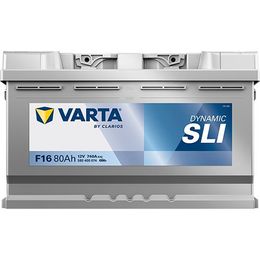 Varta Starterbatterie DYNAMIC SLI 12 V, 80 Ah, 740 A 580400074K262 12V 80Ah 740A f&uuml;r VW LAND ROVER TOYOTA AUDI JAGUAR VOLVO BMW OPEL GREAT WALL HYUNDA