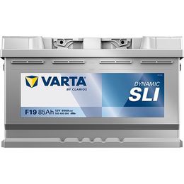 Varta Starterbatterie DYNAMIC SLI 12 V, 85 Ah, 800 A 585400080K262 12V 85Ah 800A f&uuml;r RENAULT HYUNDAI VW FIAT TOYOTA AUDI MERCEDES-BENZ VOLVO OPEL BMW