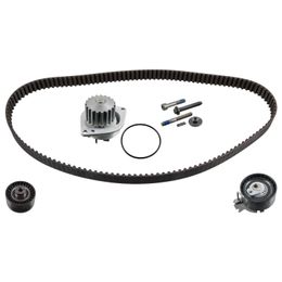 febi bilstein Wasserpumpe + Zahnriemensatz 45113 mit Anbaumaterial f&uuml;r PEUGEOT CITRO&Euml;N 1609525880 1689633880 1643639680