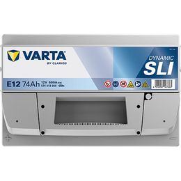 Varta Starterbatterie DYNAMIC SLI 12 V, 74 Ah, 680 A 574013068K262 12V 74Ah 680A f&uuml;r PEUGEOT FIAT / LANCIA CITRO&Euml;N TOYOTA GAC SAAB CHRYSLER OPEL 5600X