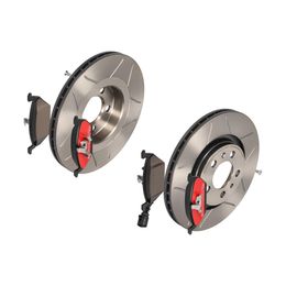 Brembo Bremsensatz-Vorderachse MAX LINE SK8K0F3AD9 Bremsensatz, Scheibenbremse vorne rechts links innenbel&uuml;ftet 280mm f&uuml;r SKODA VW ROEWE (SAIC) SEAT (