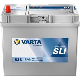Varta Starterbatterie DYNAMIC SLI 12 V, 45 Ah, 330 A 545157033K262 12V 45Ah 330A f&uuml;r SUZUKI FIAT / LANCIA TOYOTA SUBARU NISSAN HONDA 33610-821V1 28800