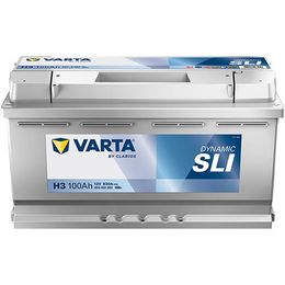 Varta Starterbatterie DYNAMIC SLI 12 V, 100 Ah, 830 A 600402083K262 12V 100Ah 830A f&uuml;r MITSUBISHI VW ASTON MARTIN PEUGEOT LAND ROVER AUDI IVECO DAF ME