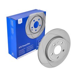 ATE Bremsscheibe PowerDisc 24.0312-0166.1 hinten rechts links voll 288mm f&uuml;r VAG 8E0615601M