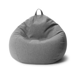 URBANARA Sitzsack 185l grau Basic-Comfort