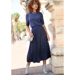 Lascana Damen Maxirock, blau, Gr&ouml;&szlig;e 44