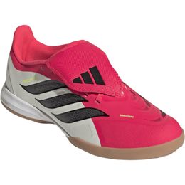 Adidas PREDATOR LEAGUE FT IN J Fu&szlig;ballschuhe Kinder - Gr&ouml;&szlig;e 37 1/3 - rot