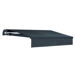 Markise Sunshine anthrazit-anthrazit 3,95x2,5 m Beschattung Jet-Line Balkon