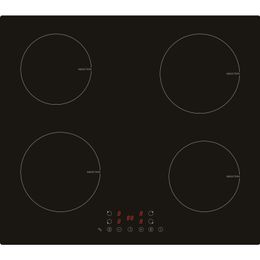 PKM Kochfeld Induktion Glaskeramik IN4BGN - Touch Control Bedienung; Booster, 4 Kochzonen; max. 7360 Watt, Stop & Go, Timer