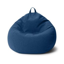URBANARA Sitzsack 185l blau Basic-Comfort