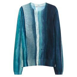 Adolfo Dominguez Pullover Damen Gr&ouml;&szlig;e XXL blau / marine / himmelblau