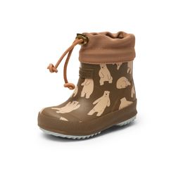 bisgaard Gummistiefel Jungen Gr&ouml;&szlig;e 22 beige / braun