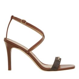 Michael Kors Sandaletten mit Absatz - Lena Heeled Sandal - Gr. 40 (EU) - in Braun - f&uuml;r Damen