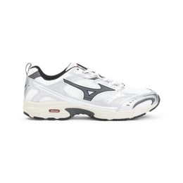 Mizuno Low-Top Sneaker - baskets a empiecements 2 - Gr. 4_5 - in Wei&szlig; - f&uuml;r Damen