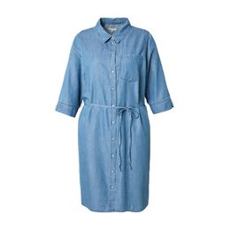 Only Carmakoma Kleid 'CARBea' Damen Gr&ouml;&szlig;e 54 blue denim Winterkleid