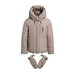 Khujo Jacke ' PEEKE ' Damen Gr&ouml;&szlig;e S beige / greige Winterjacke