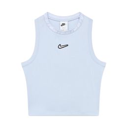Nike Sportswear Top 'DANCE' M&auml;dchen Gr&ouml;&szlig;e 158/170 hellblau / schwarz / offwhite