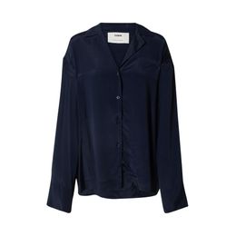ABOUT YOU X Marie Von Behrens Bluse 'Lilia' Damen Gr&ouml;&szlig;e S navy