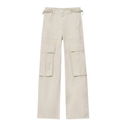 Pull&Bear Pull&bear Cargohose Damen Gr&ouml;&szlig;e 34 stone