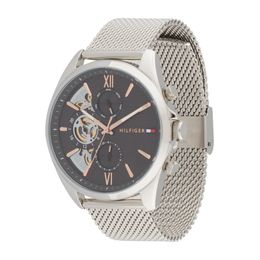 Tommy Hilfiger Uhr 'BAKER' Herren Gr&ouml;&szlig;e One Size rosegold / schwarz / silber