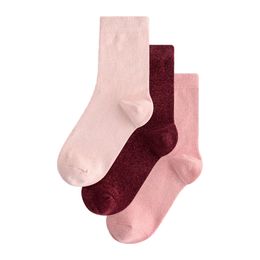 next Socken Damen Gr&ouml;&szlig;e 36/41 beere / rosa / altrosa