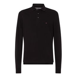 Tommy Hilfiger Poloshirt '1985 SLIM LS POLO' Herren Gr&ouml;&szlig;e L schwarz