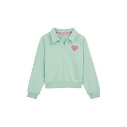 WE Fashion Sweatshirt 'Meisjes' girl Green size 122/128
