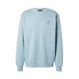 Iriedaily Sweatshirt Herren Gr&ouml;&szlig;e XS ecru / hellblau / wei&szlig;