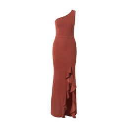 Wal G. Kleid 'MILLY' Damen Gr&ouml;&szlig;e 36 dunkelorange Winterkleid