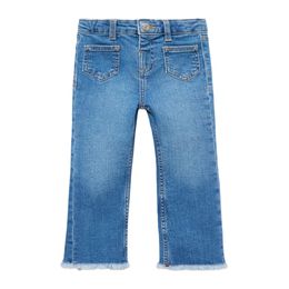 Mango Kids Jeans 'FLAREB' M&auml;dchen Gr&ouml;&szlig;e 116 blue denim