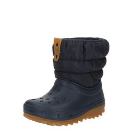 Crocs Snow Boots boy size 23/24 Navy