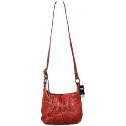 Fossil Handtasche klein Leder Damen Gr&ouml;&szlig;e One Size Second Hand rot