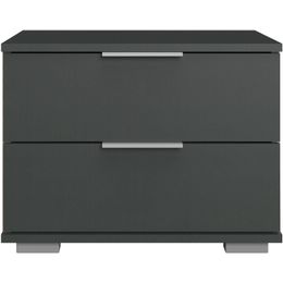 Nachtkommode wimex, B:52cm H:40cm T:38cm, grau, Sideboards, "Easy"