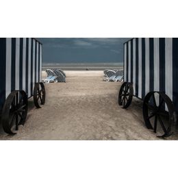 papermoon Fototapete "Photo-Art GILBERT CLAES, LA VISANTE", B/L: 4,5m x 2,8m, Bahnen: 9 Stk., bunt, Schlafzimmer, Tapeten