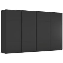Schwebet&uuml;renschrank Rauch, B:360cm H:223cm T:68cm, schwarz-wei&szlig;, Holzwerkstoff, Schr&auml;nke, "Kleiderschrank Schrank Garderobe Schlafzimmerschrank