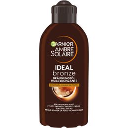 Garnier Sonnenschutz&ouml;l "Ambre Solaire Tiefbraun Br&auml;unung", 200ml, braun, Sonnenschutzmittel, mit leichter und schnell einziehender Formel