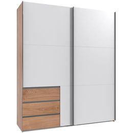Schwebet&uuml;renschrank wimex, B:200cm H:236cm T:65cm, wei&szlig;, Schr&auml;nke, "Level by fresh to go"