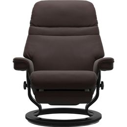 Relaxsessel stressless, B:79cm H:103cm T:78cm, braun, Leder BATICK: BATICK ist ein leicht korrigiertes, durchgef&auml;rbtes und genarbtes M&ouml;belleder, bei