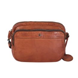 Harbour 2nd Damen Handtasche "Thalea", braun, Rindsleder, Taschen, Unisex Umh&auml;ngetasche, Schultertasche