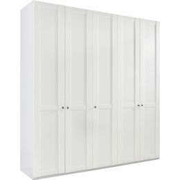 Kleiderschrank wimex, B:225cm H:208cm T:58cm, wei&szlig;, Schlafzimmer, Schr&auml;nke, "New York, W&auml;scheschrank, Garderobe, Aufbewahrung", in vielen Breiten,