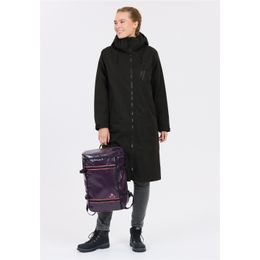 WHISTLER Damen Parka "Bellway", schwarz, Gr. 38, unifarben, 100% Polyester, Jacken, Im langen Schnitt mit optimalem Wetterschutz