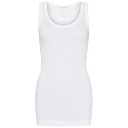 SEAMLESS BASIC Damen Funktionstop "Seamless Basic Top Crush"wei&szlig;, Gr. M, Obermaterial: 100% Baumwolle, Tops