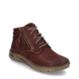 Josef Seibel Damen Stiefelette "Conny 52, bordeaux", Gr. 36, rot, Obermaterial: 100% Rindsleder Leather cow., Schuhe
